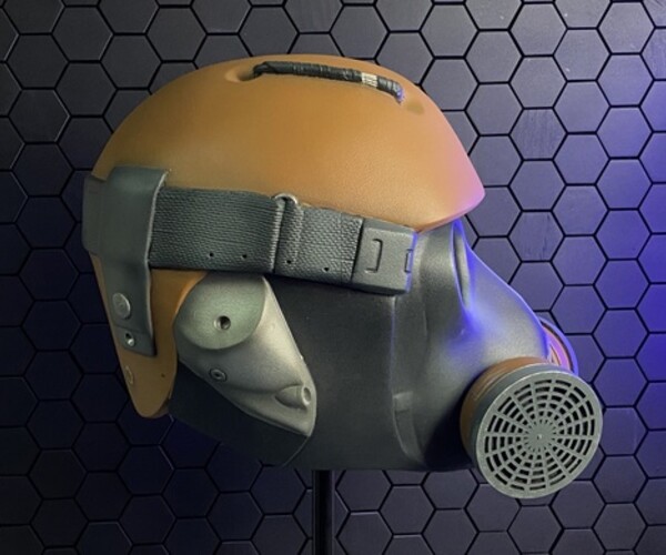 ArtStation - Printable stalker exo helmet (STL) | Resources