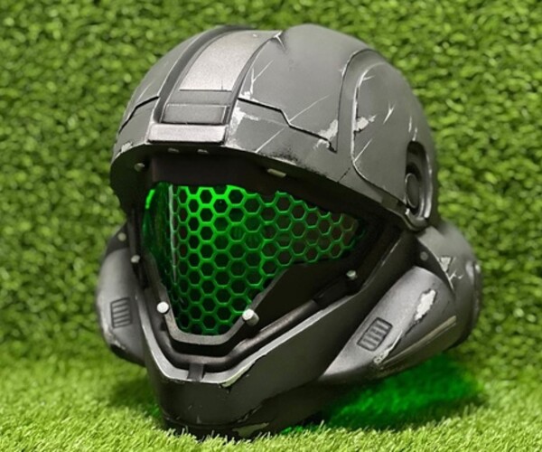 ArtStation - Printable ODST Buck Helmet (STL) | Resources