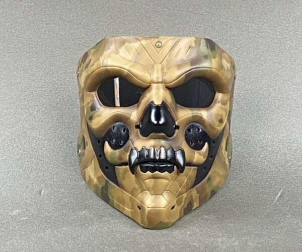 ArtStation - Printable Demon Mask (STL) | Resources