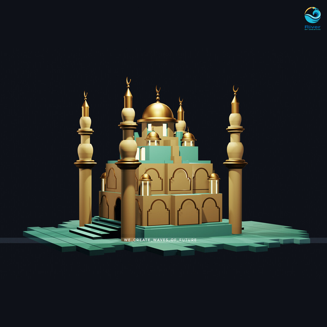 ArtStation - 3D Mosque | Game Assets