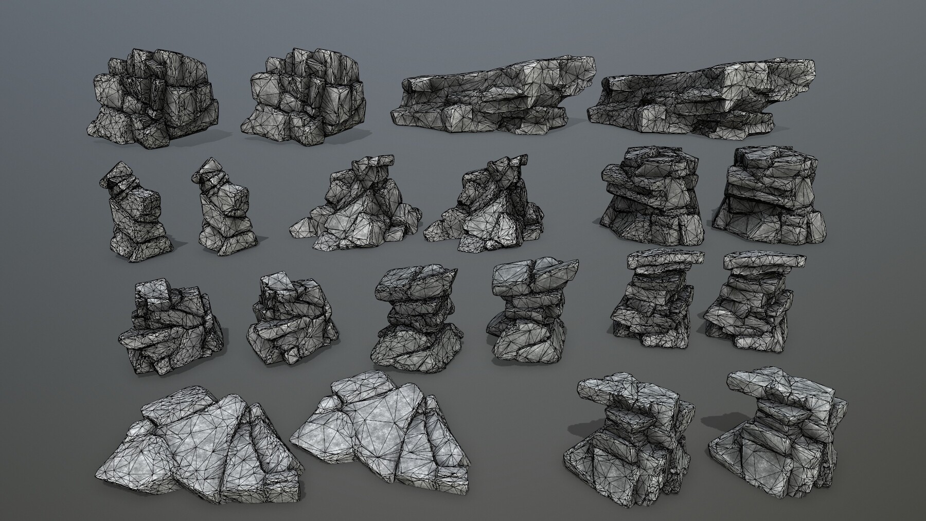ArtStation - rocks | Game Assets