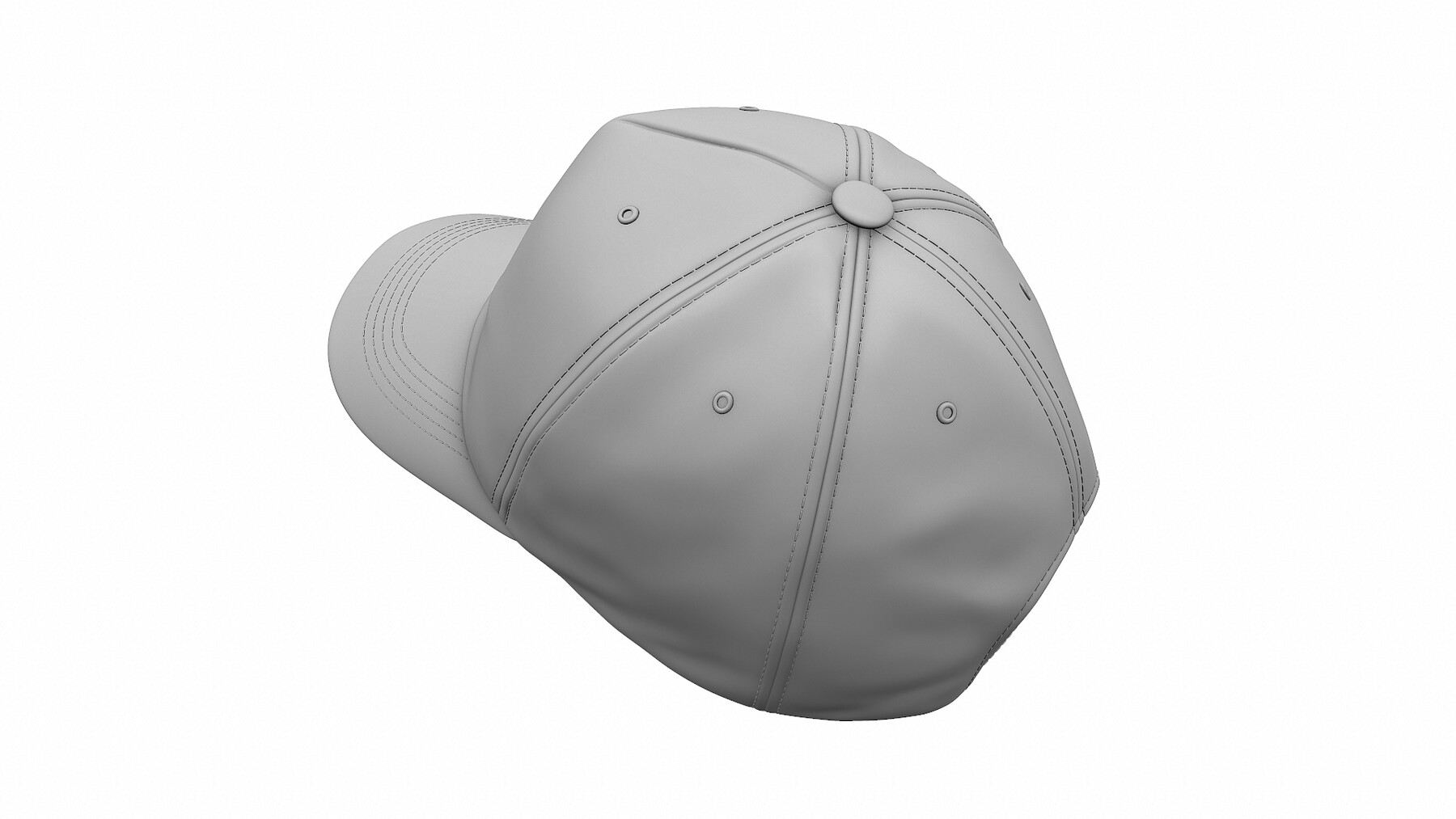 ArtStation - Baseball Cap High Poly 3d model (ZTL/OBJ) | Game Assets
