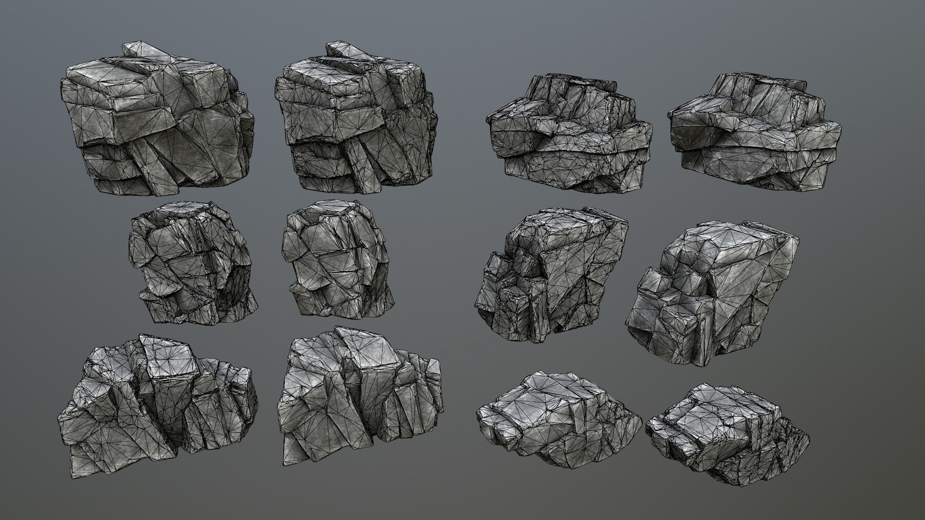 ArtStation - rocks | Game Assets