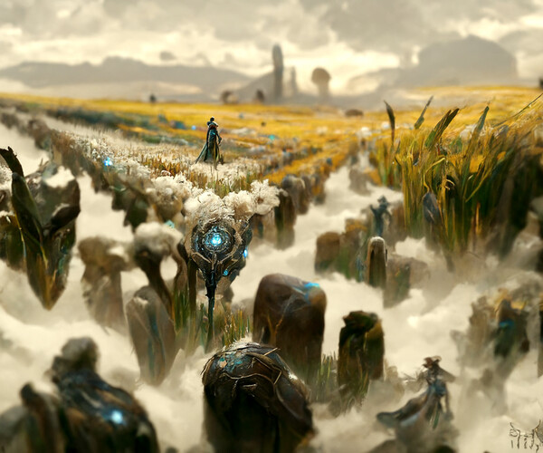 ArtStation - Alien fields | Artworks