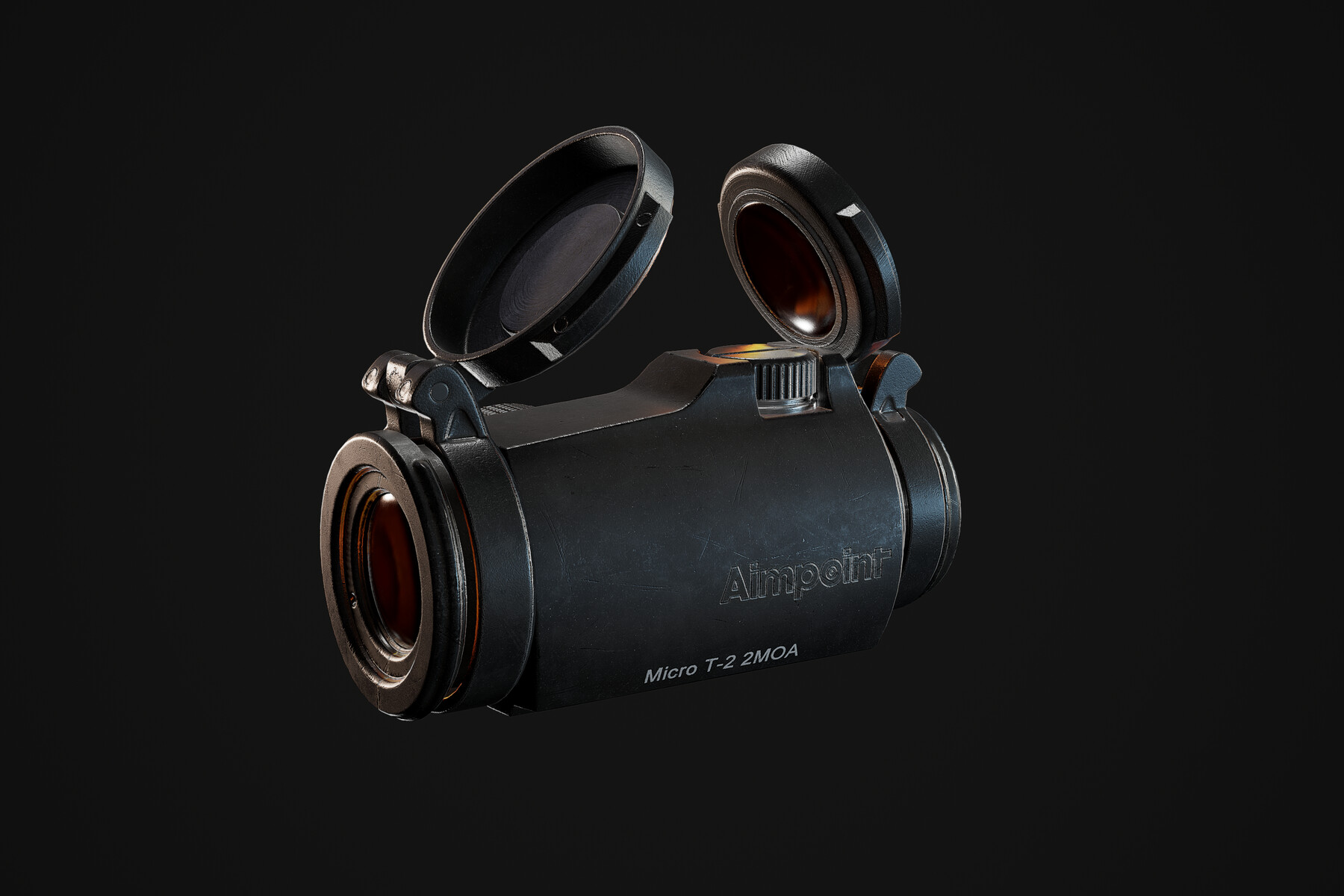ArtStation - Aimpoint T2 (Free Asset) | Game Assets