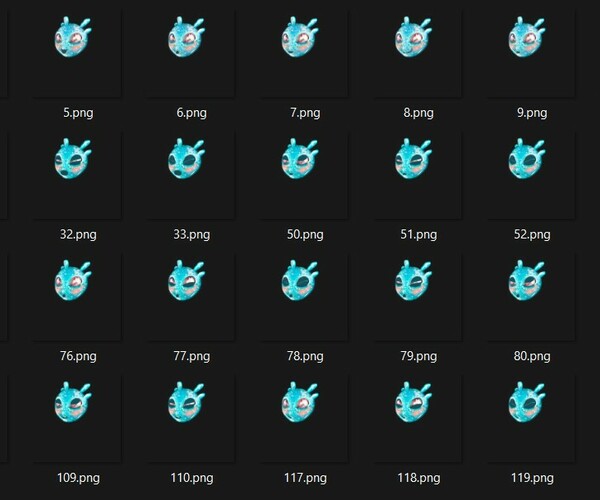 ArtStation - Blue Axolotl the cute expressive alien set for animation ...