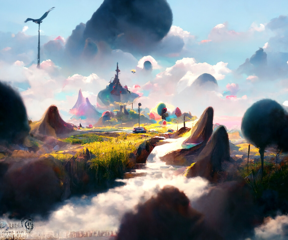 ArtStation - Dreamland landscape | Artworks