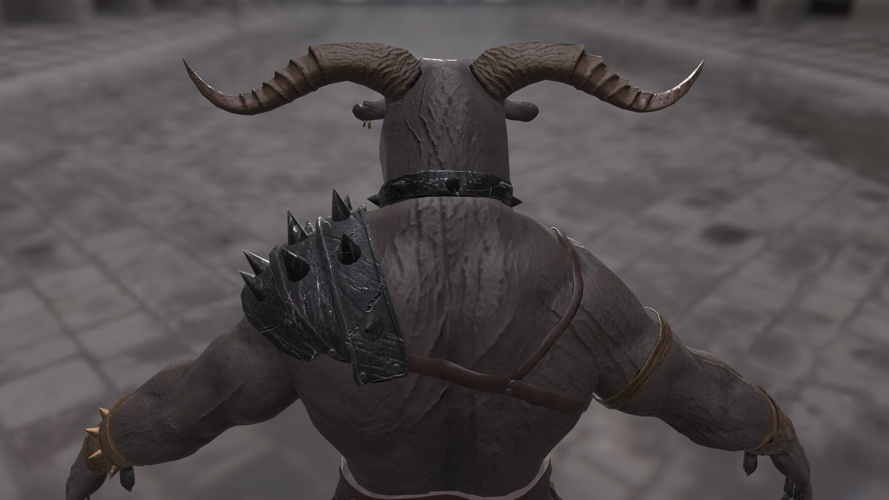 ArtStation - Minotaur 3D Model | Game Assets