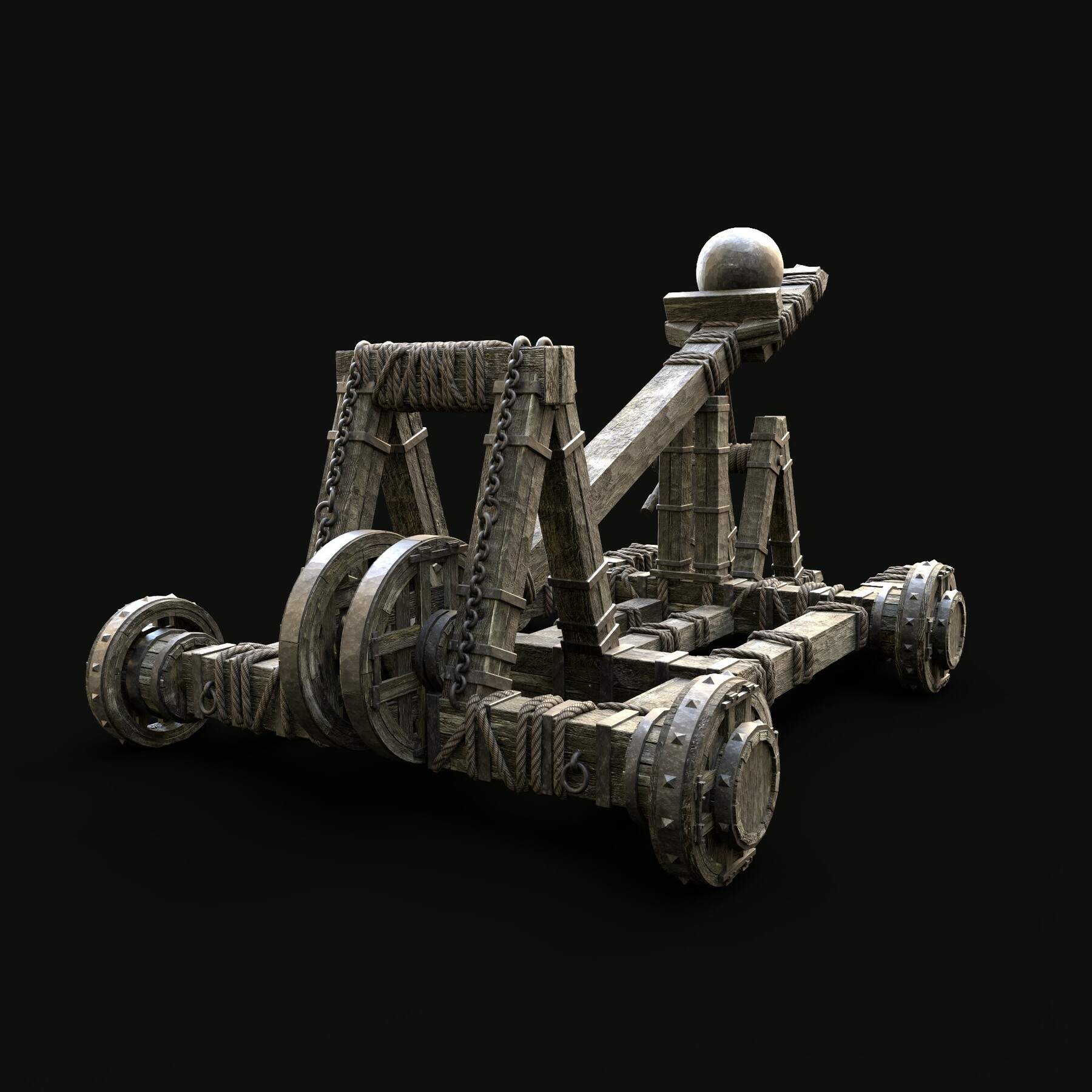 ArtStation - CATAPULT WAR MACHINE SIEGE ENGINE PACK COLLECTION AAA ...