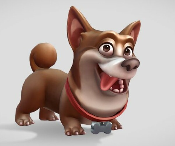 ArtStation - Cartoon Dogs | Game Assets