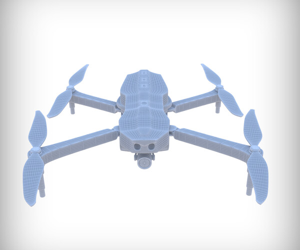 ArtStation - 3D old drone | Game Assets