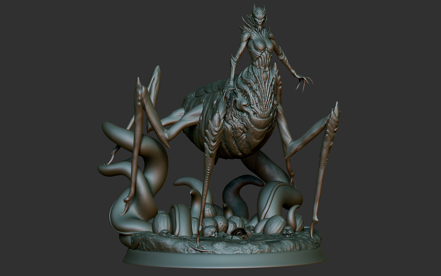 ArtStation - Spider Queen | Resources
