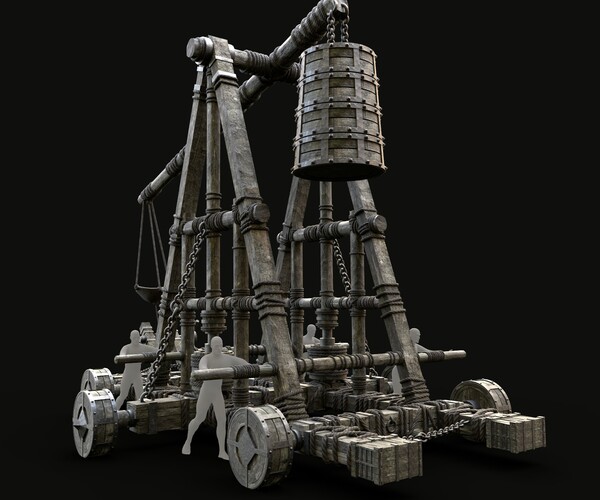 ArtStation - SIEGE ENGINE WAR MACHINES CONSTRUCTION BUILDER COLLECTION ...