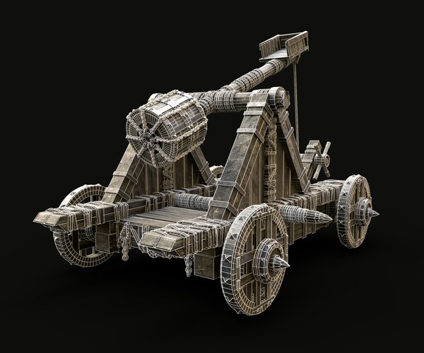 ArtStation - SIEGE ENGINE WAR MACHINES CONSTRUCTION BUILDER COLLECTION ...