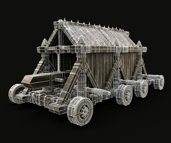 ArtStation - SIEGE ENGINE WAR MACHINES CONSTRUCTION BUILDER COLLECTION ...
