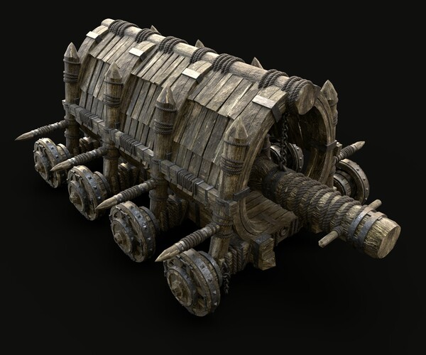 ArtStation - SIEGE ENGINE WAR MACHINES CONSTRUCTION BUILDER COLLECTION ...