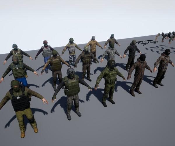 ArtStation - Terrorist | Game Assets