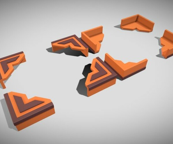 ArtStation - Frame Corner With Detail | Resources