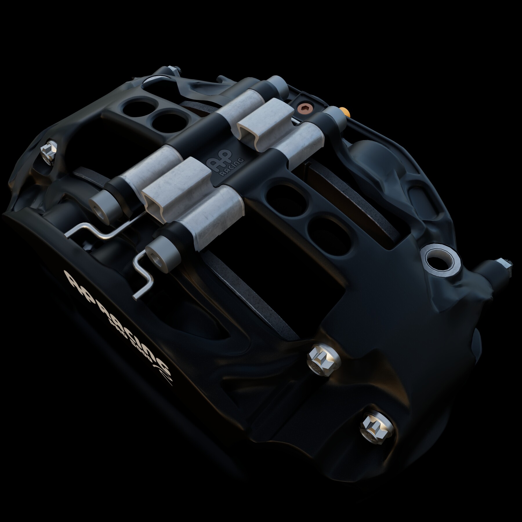 ArtStation - AP Racing Caliper CP9665 2 colour and Dirt Map | Resources