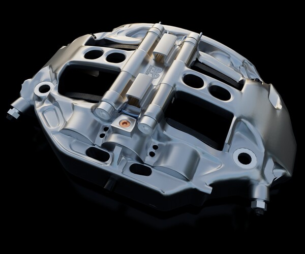 ArtStation - AP Racing Caliper CP9665 2 colour and Dirt Map | Resources