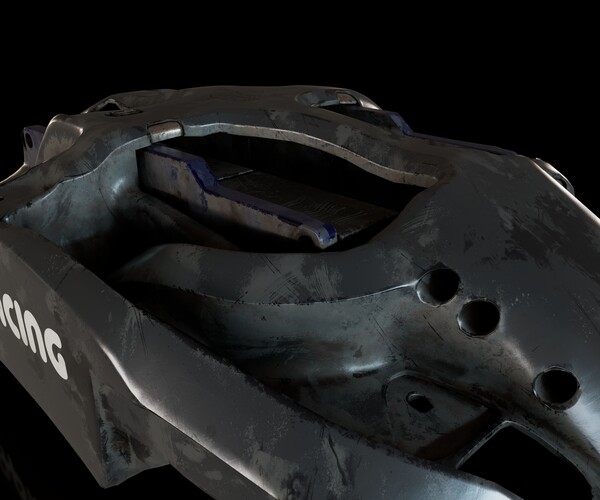 ArtStation - AP Racing Caliper CP7269 and CP7480 with Dirt map | Resources