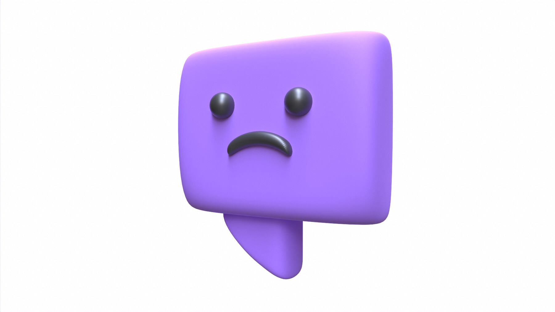 ArtStation - Sad Emoji Message Box | Resources