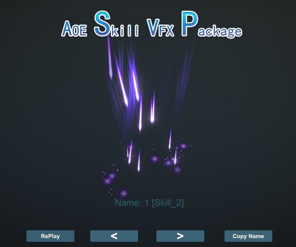 ArtStation - AOE Skill VFX Package | Game Assets