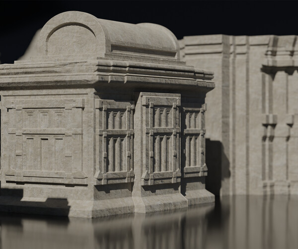 ArtStation - Ancient Indian Temple Architecture - 3D Kitbashing Asset ...