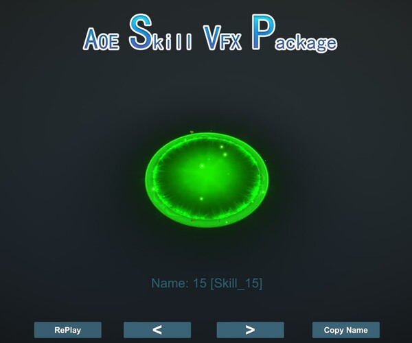 ArtStation - AOE Skill VFX Package | Game Assets