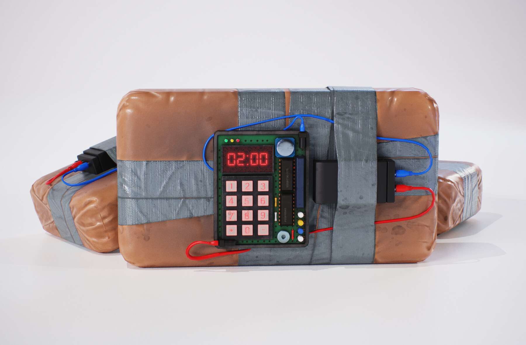 ArtStation - C4 explosives (Real Time) | Game Assets