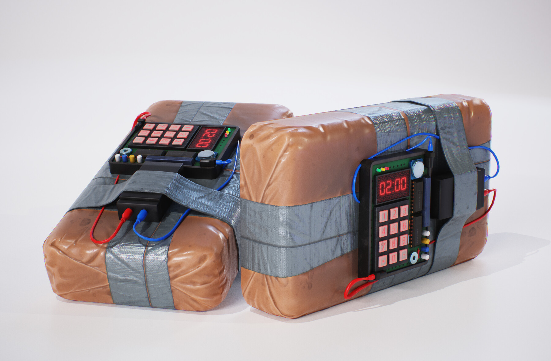 ArtStation - C4 explosives (Real Time) | Game Assets