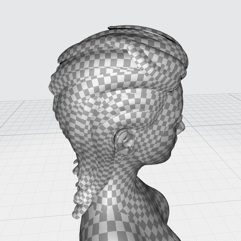 ArtStation - Real-time Realistic Hair | Game Assets