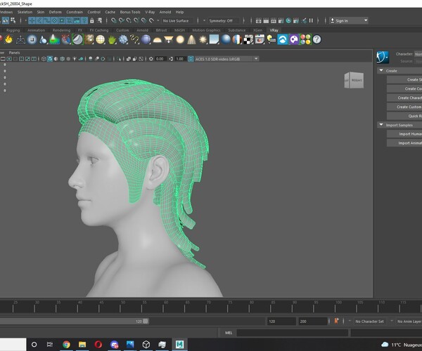 ArtStation - Real-time Realistic Hair | Game Assets