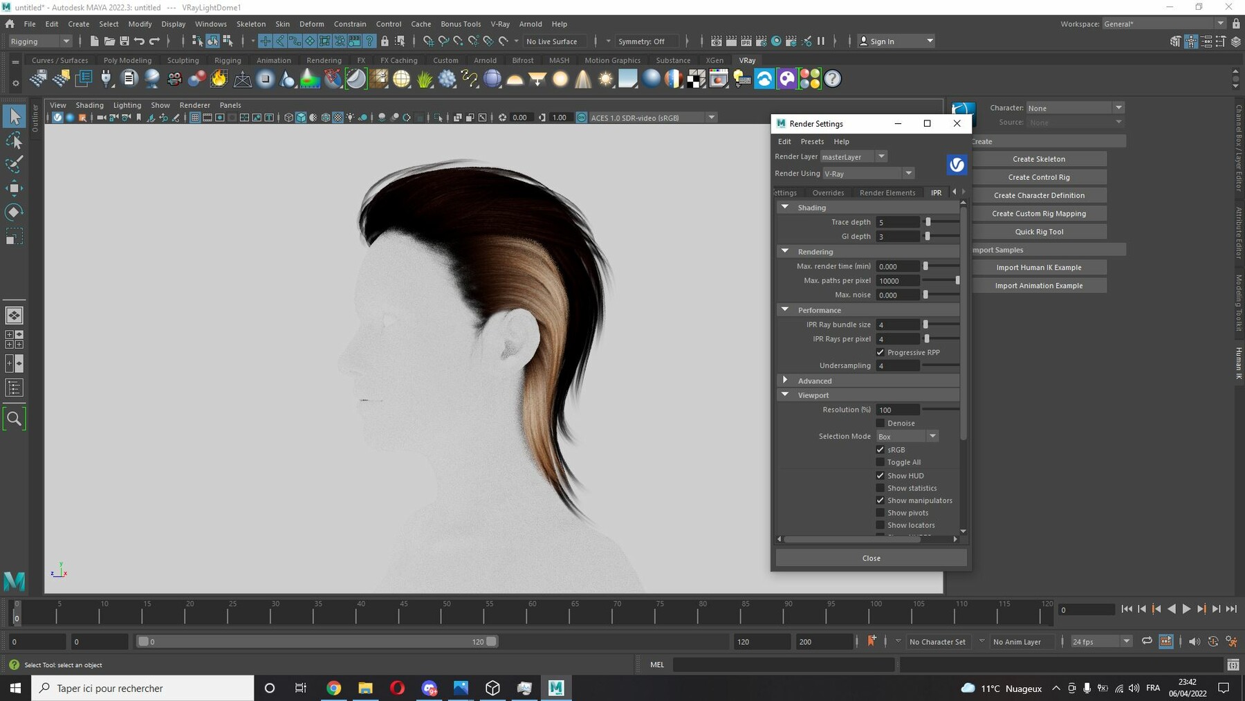 ArtStation - Real-time Realistic Hair | Game Assets