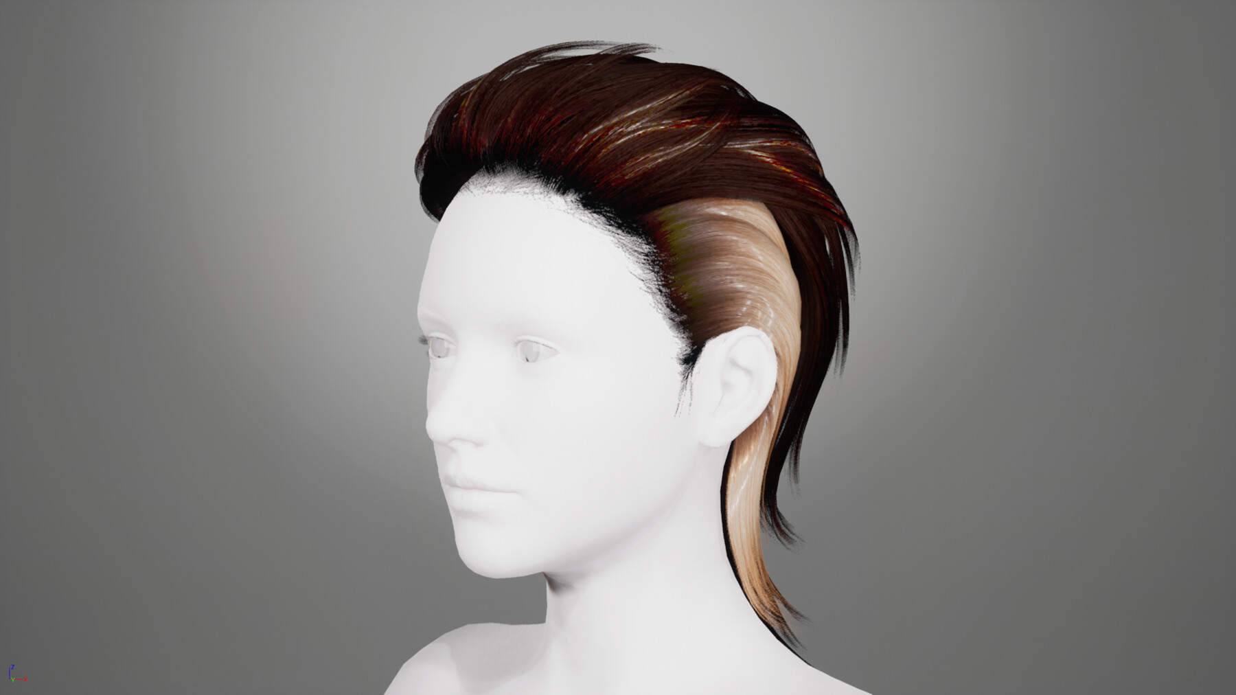 ArtStation - Real-time Realistic Hair | Game Assets