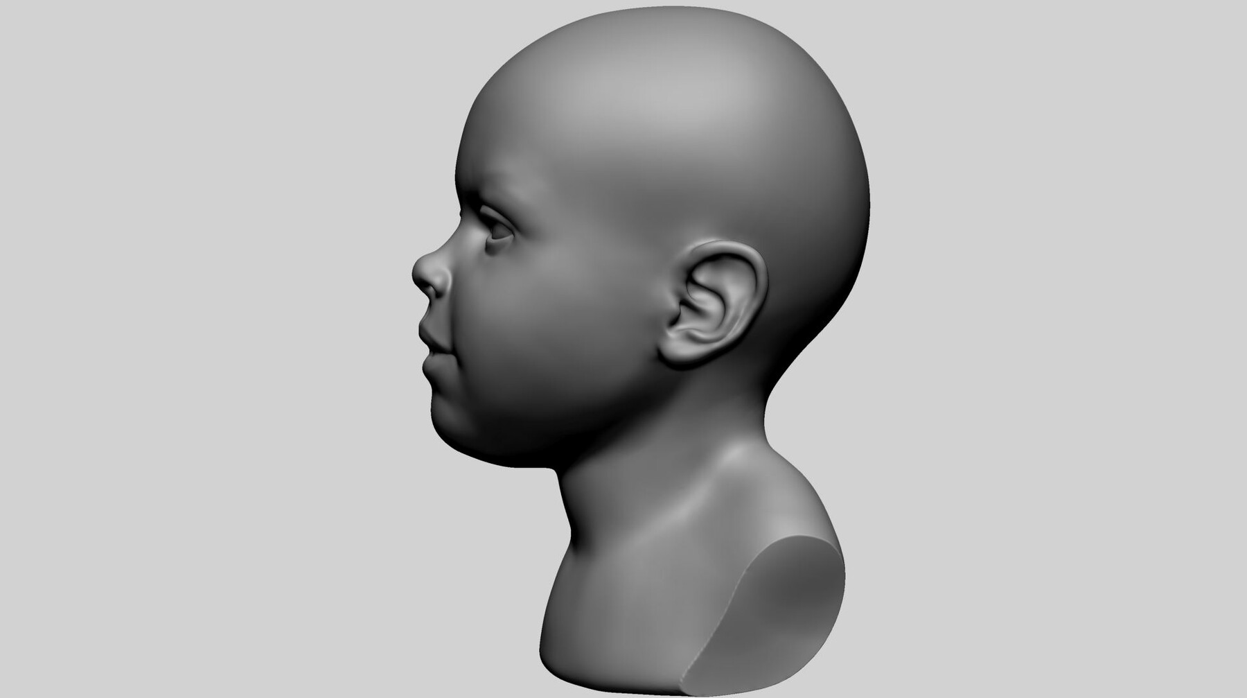 ArtStation - Baby Head | Resources