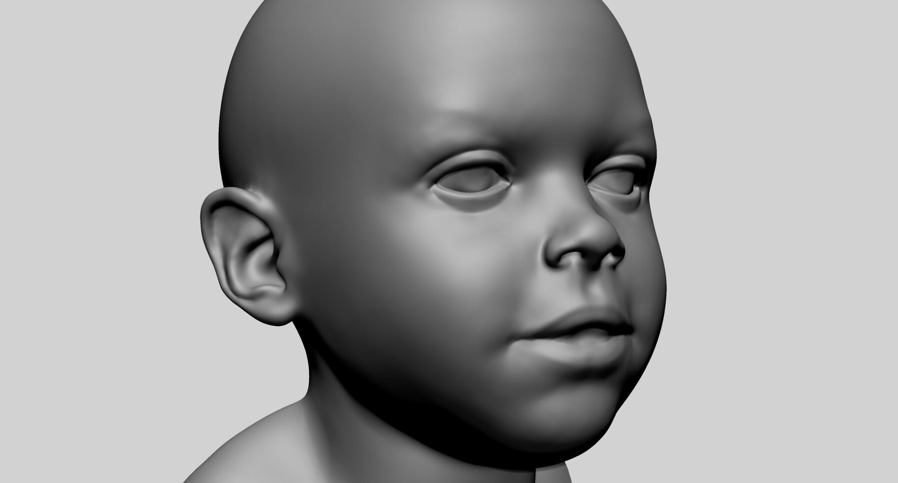 ArtStation - Baby Head | Resources