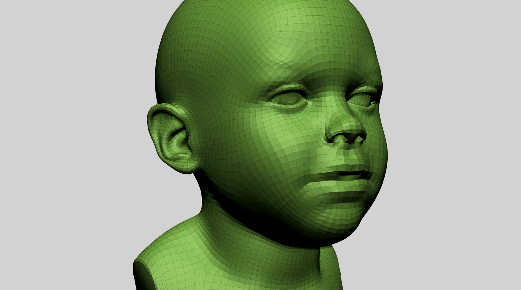 ArtStation - Baby Head | Resources
