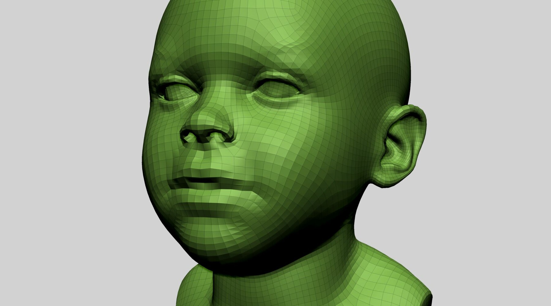 ArtStation - Baby Head | Resources