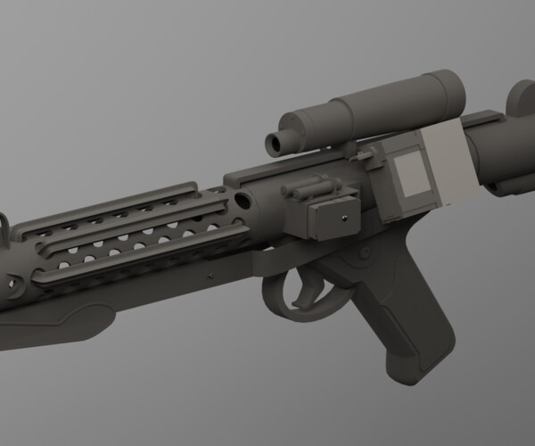 ArtStation - Star Wars Blaster | Game Assets