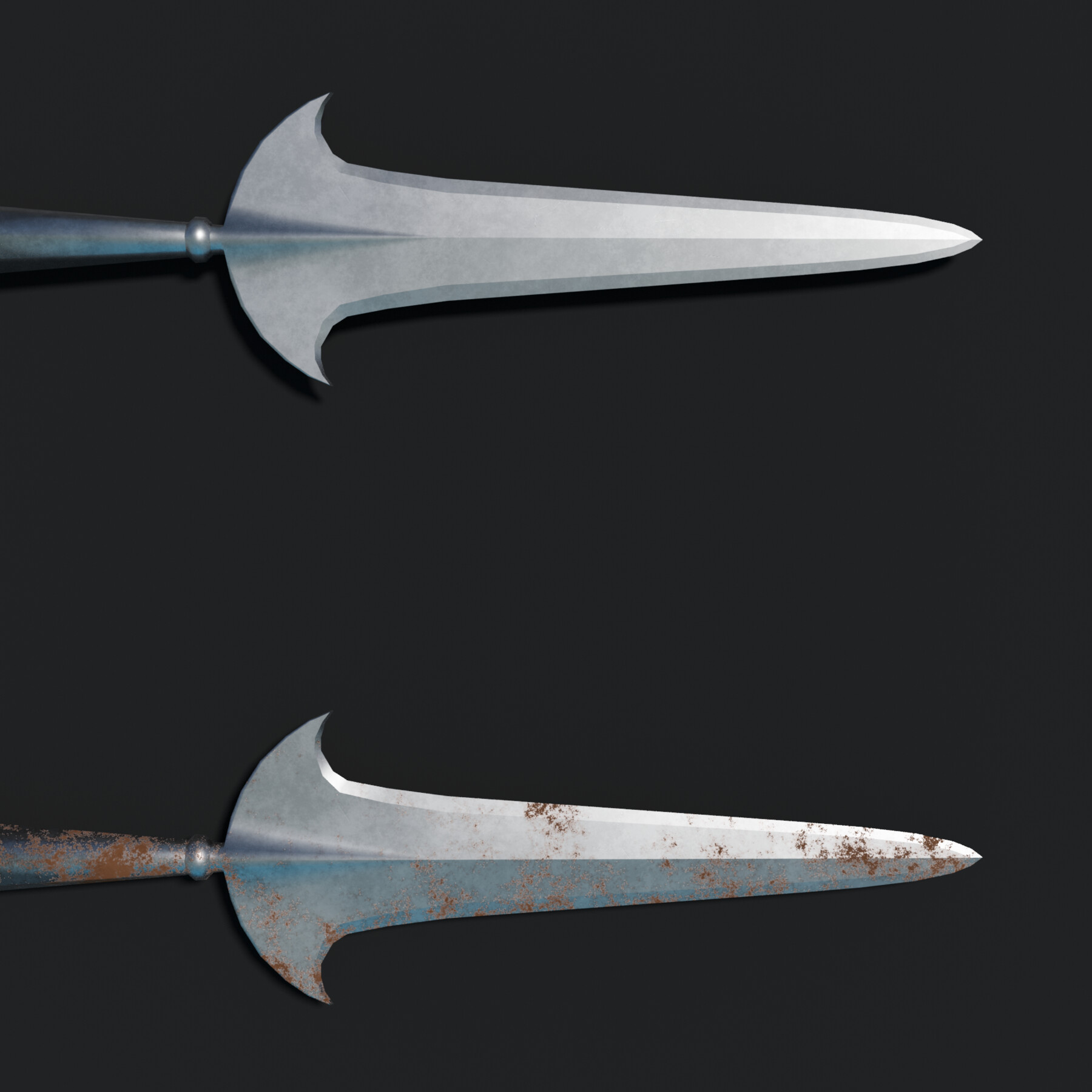 ArtStation - Ancient and Medieval Polearms | Game Assets