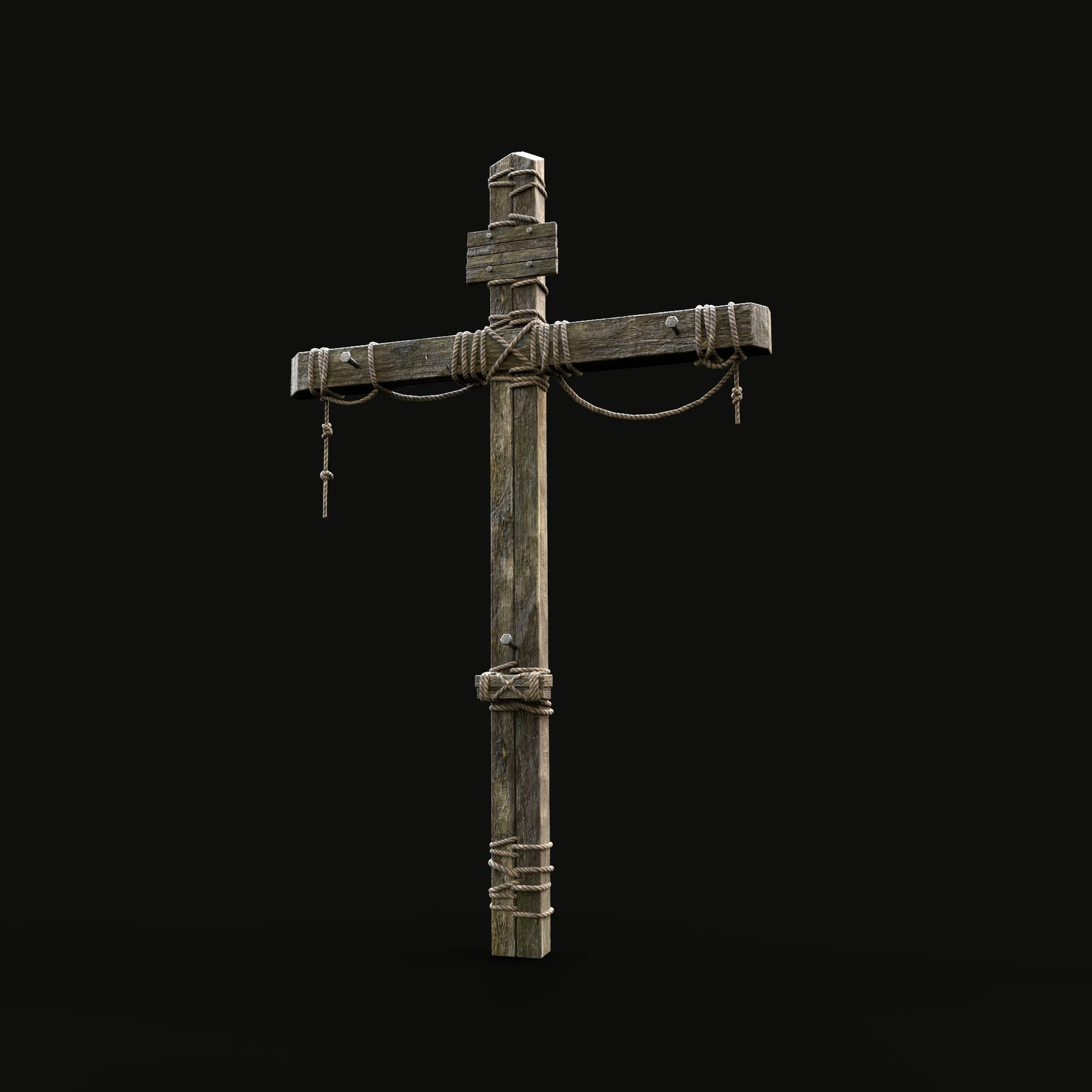 ArtStation - CROSS CRUCIFIX WOODEN BIBLICAL GOD JESUS CHRIST PACK ...