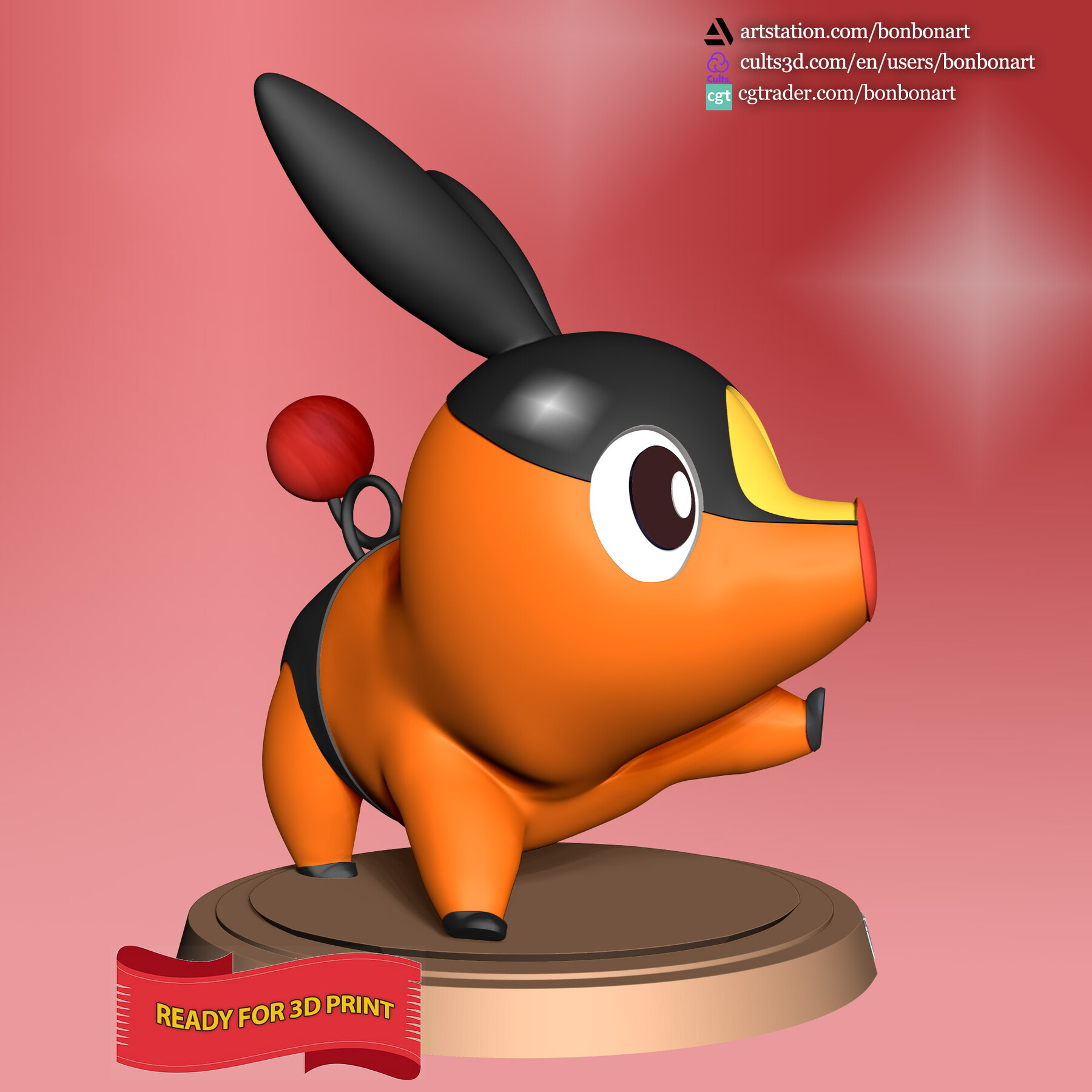 ArtStation - Tepig - Pokemon Go | Resources