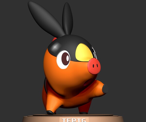 ArtStation - Tepig - Pokemon Go | Resources