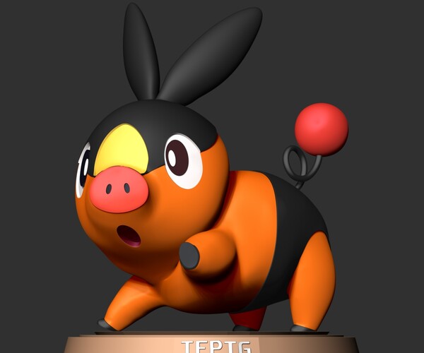 ArtStation - Tepig - Pokemon Go | Resources