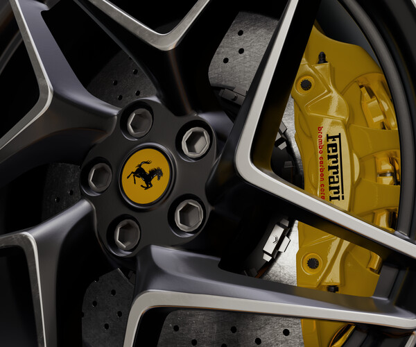 ArtStation - wheel 3d model texture | Resources