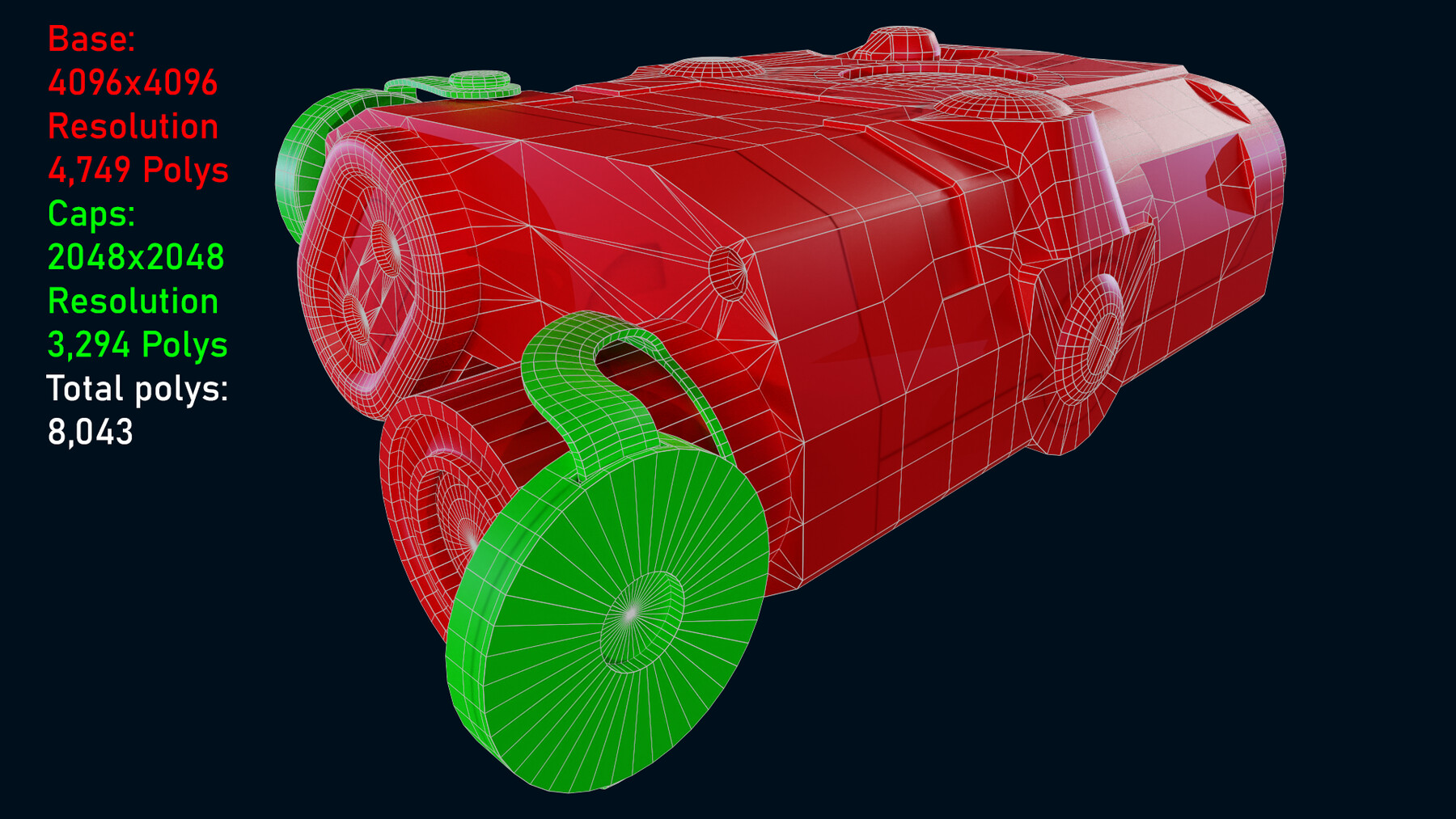 ArtStation - AN/PEQ-15 Laser Sight Game Asset Attachment for Unity and ...