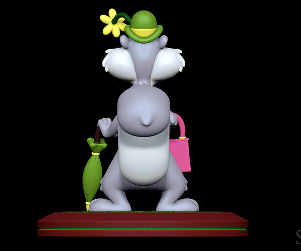 ArtStation - Slappy Squirrel - Animaniacs 3D print model | Resources