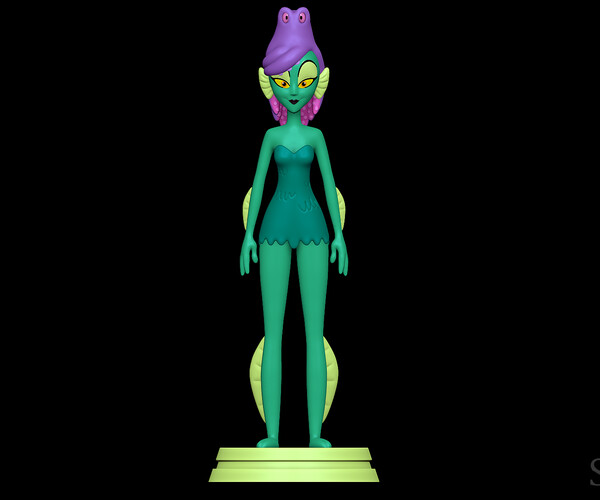 ArtStation - Amphibia - Monster Beach 3D print model | Resources
