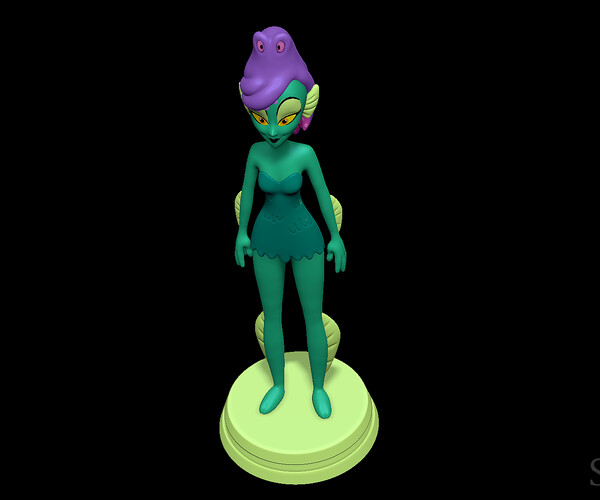 ArtStation - Amphibia - Monster Beach 3D print model | Resources